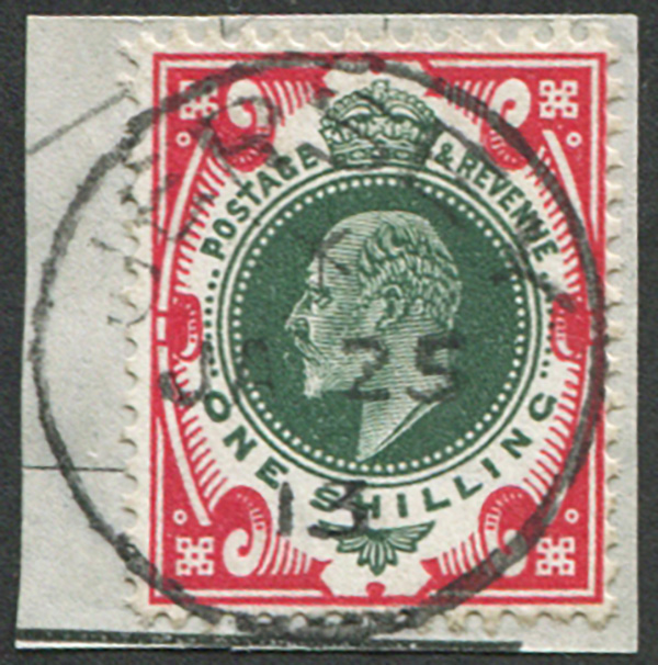 1 Sg 313 ‘deep Green Superb Used ‘jersey 1914… Embassy Philatelists